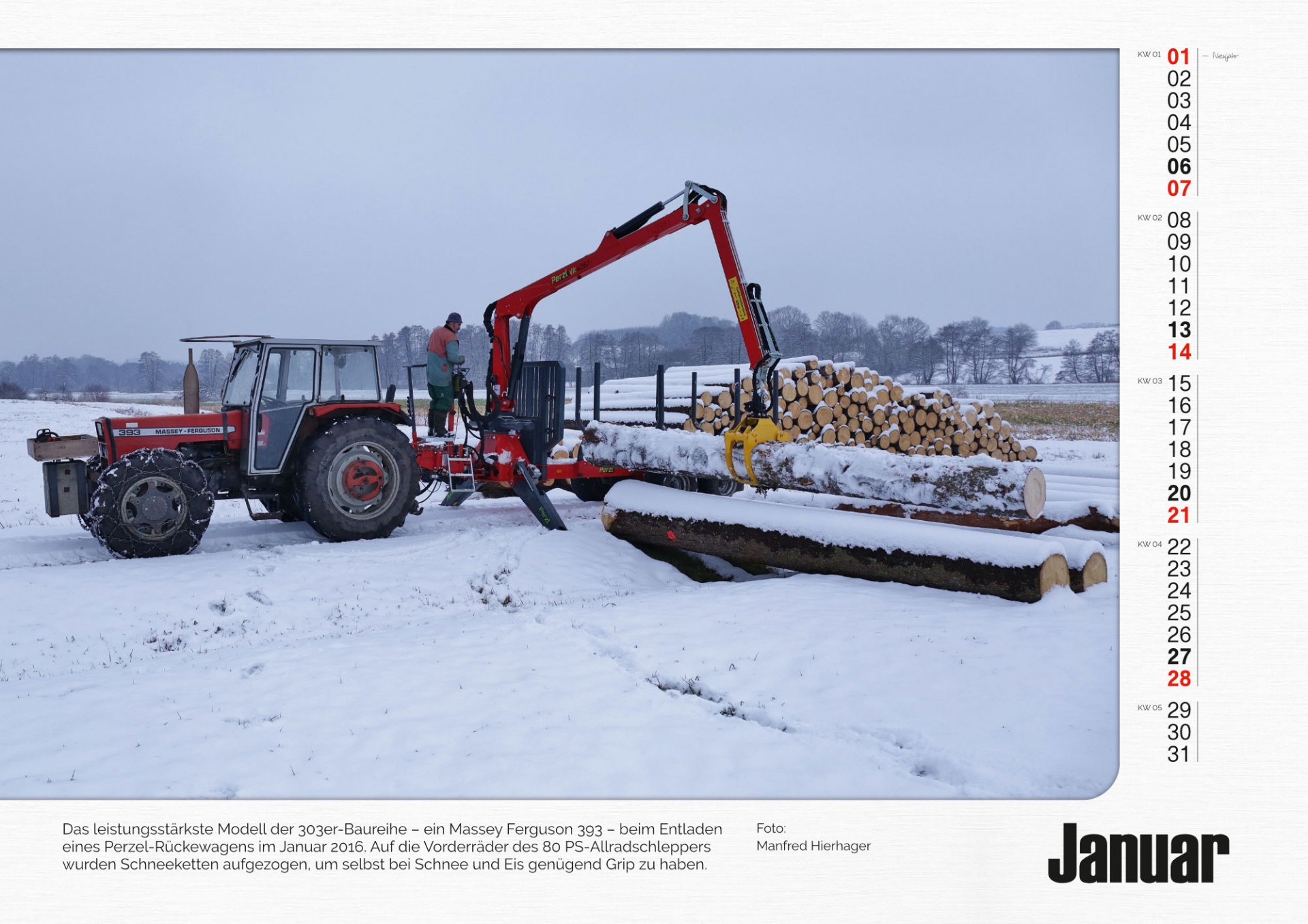 IHC-Case-IH trekker kalender 2024 | Tractor Connection | Specialist in ...
