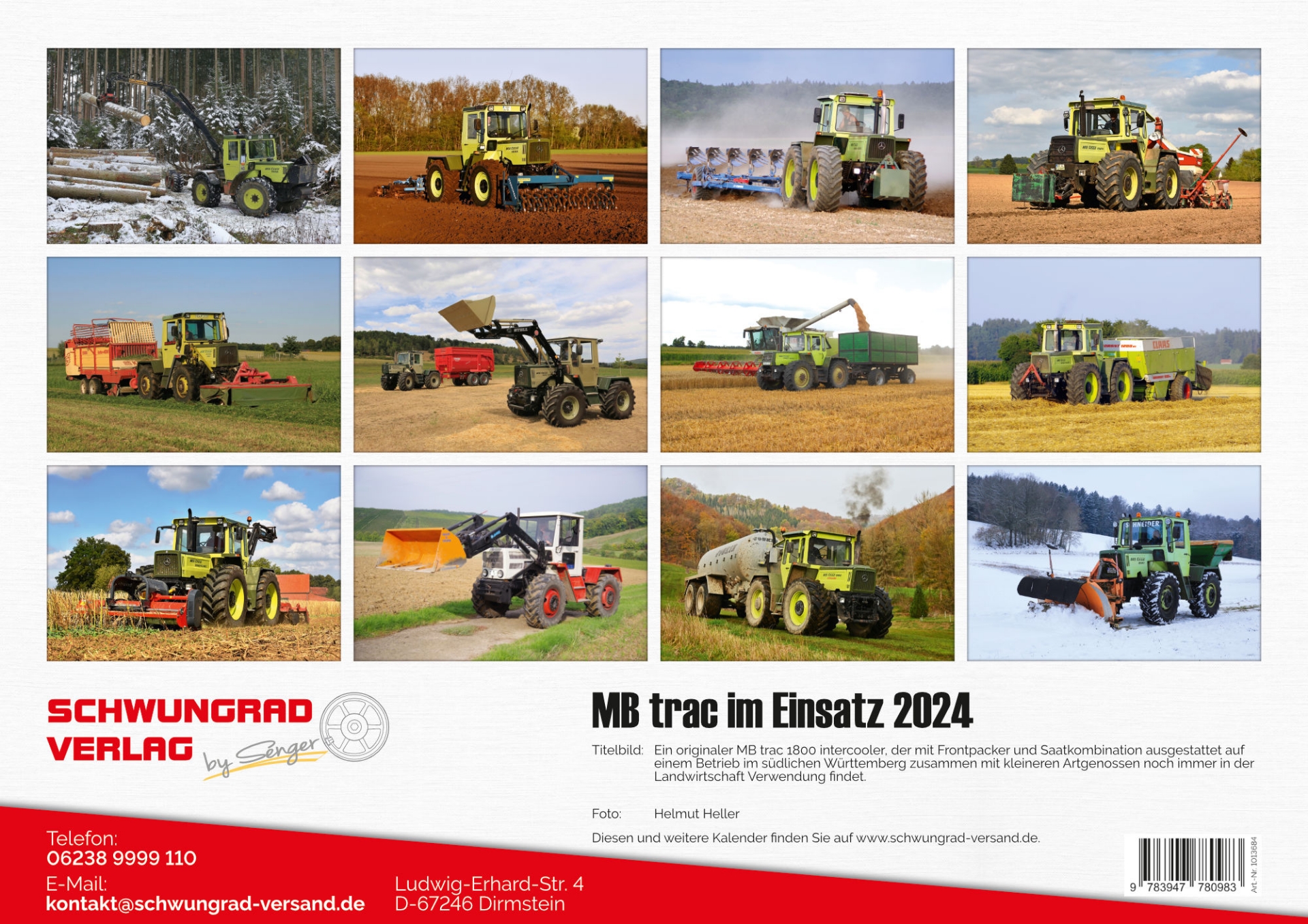 Deutz trekker kalender 2024 | Tractor Connection | Specialist in ...