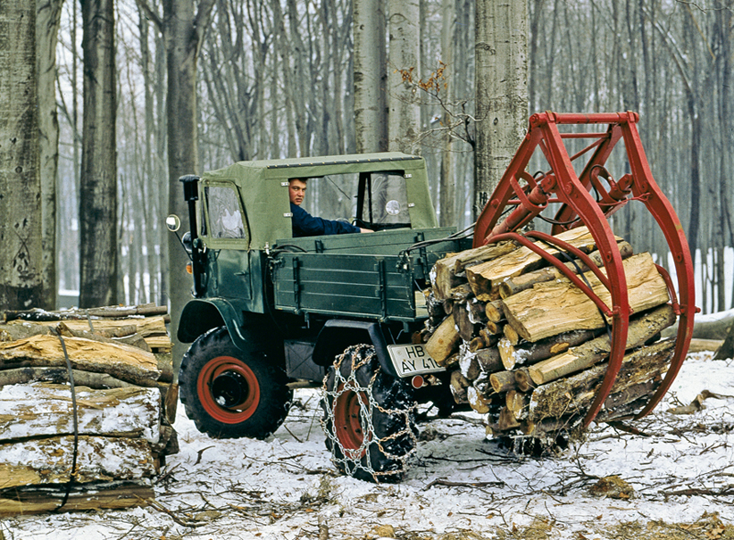 Unimog im Forstbetrieb | Tractor Connection | Specialist in miniaturen ...