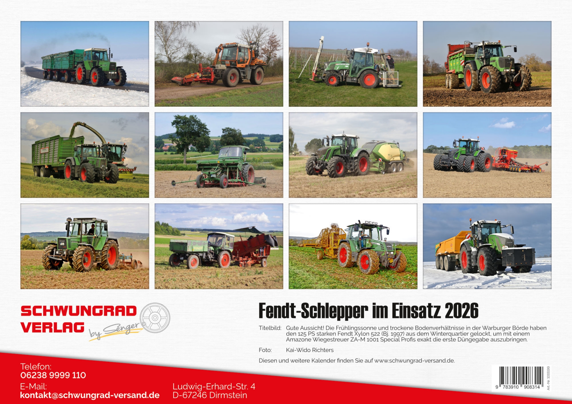 fendt-kalender-2026 | Tractor Connection | Specialist in miniaturen ...