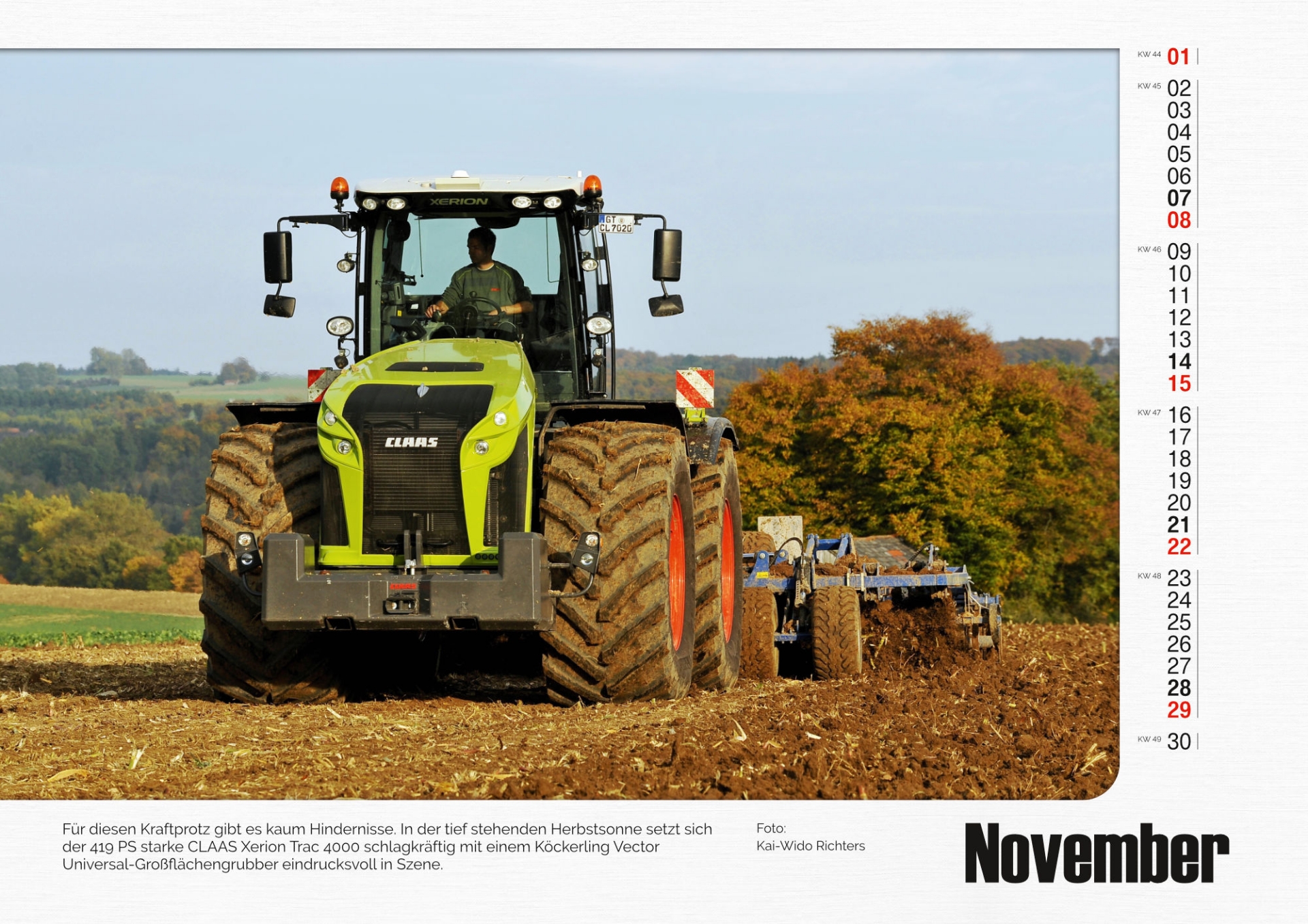 claas-trekker-kalender-2026 | Tractor Connection | Specialist in ...